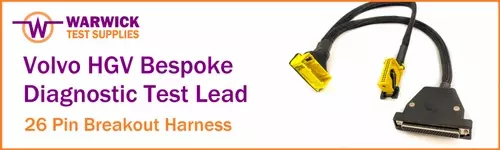 Volvo HGV 26 Pin Diagnostic Breakout Harness | Warwick Test Supplies