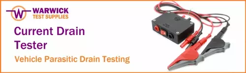 Guide on Vehicle Parasitic Current Drain Diagnostics | Warwick Test ...