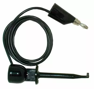 E-Z Hook 216W Mini Hook to Miniature Banana Plug | Warwick Test Supplies