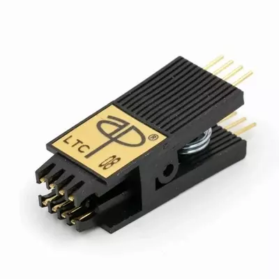 AP Product 900739-08 8 Pin DIL/DIP Gold IC Clip | Warwick Test Supplies