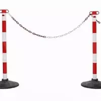 Plastic Post & Chain Barrier Kits | Vehicle Workshop Safety | Warwick ...