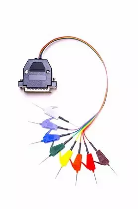 8way C12 Cable with Micro Hooks | Warwick Test Supplies