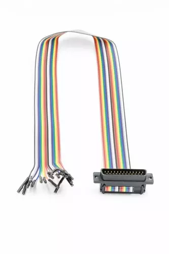 20 Way Test Clip Ribbon Cable with Sockets | Warwick Test Supplies