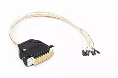 25 Way D Plug to 8 Sockets Automotive Lead | Warwick Test Supplies