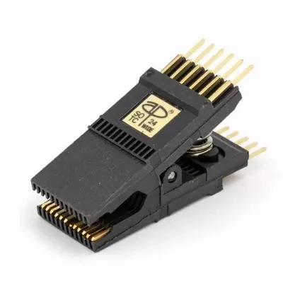 AP Products 923655-24 24 Pin Narrow SOIC Gold Test Clip | Warwick Test ...