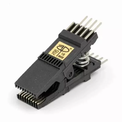 AP Products 923660-18 18 Pin Narrow SOIC Test Clip Gold Contacts ...